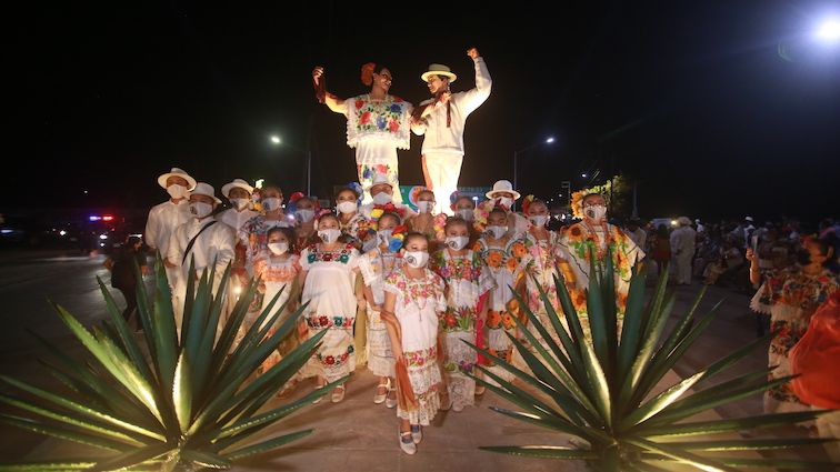 Kanasín devela monumento en honor a “Los Jaraneros” | Municipios Yucatán