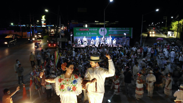 Kanasín devela monumento en honor a “Los Jaraneros” | Municipios Yucatán